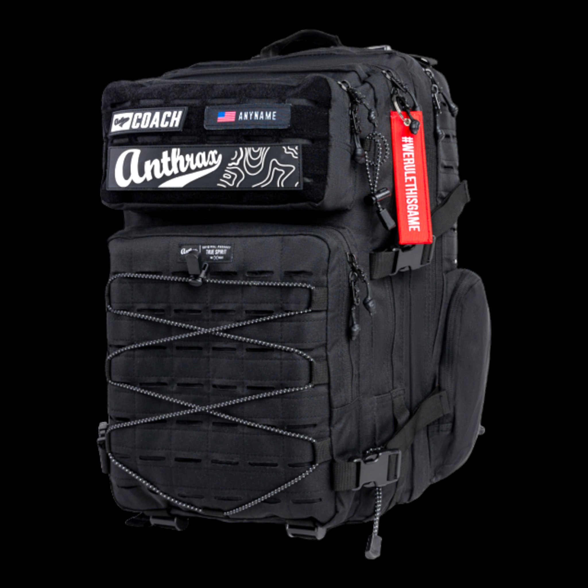 Deployment 3.0 - 45Lt Backpack - ALL BLACK – Skull Performance