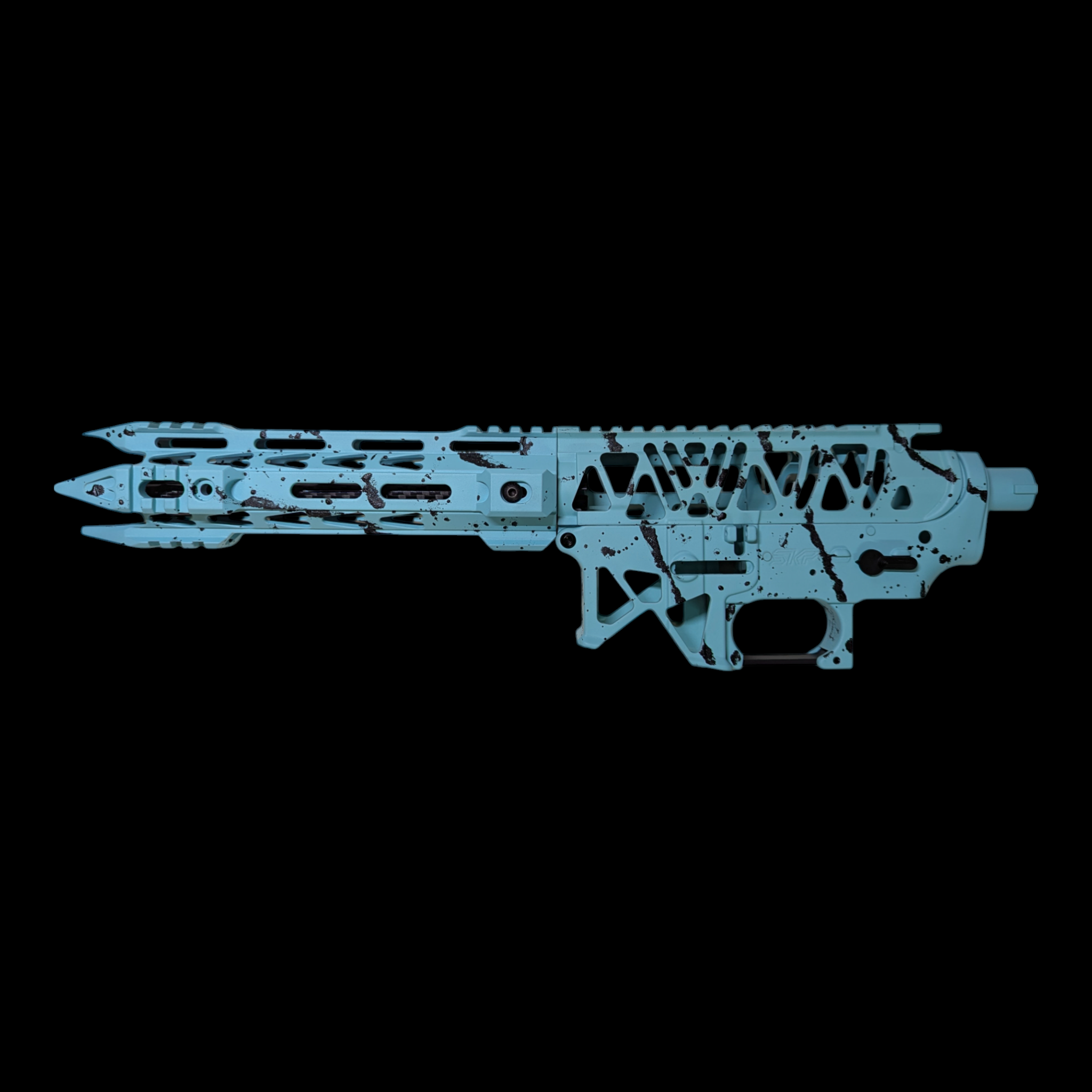 Kit kraken matt cyan/black – Skull Performance